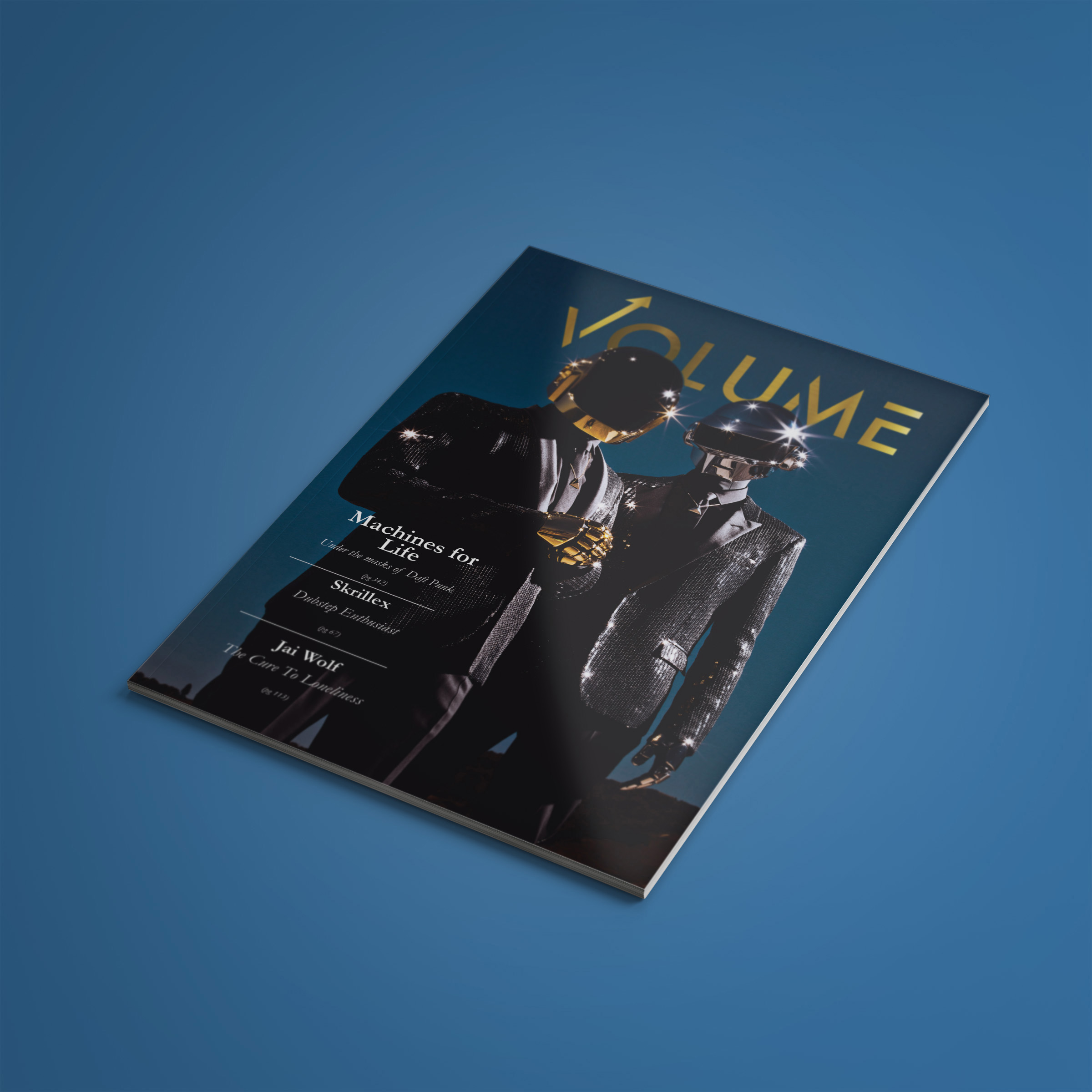 Volume Magazine: Daft Punk - Kameron Watson